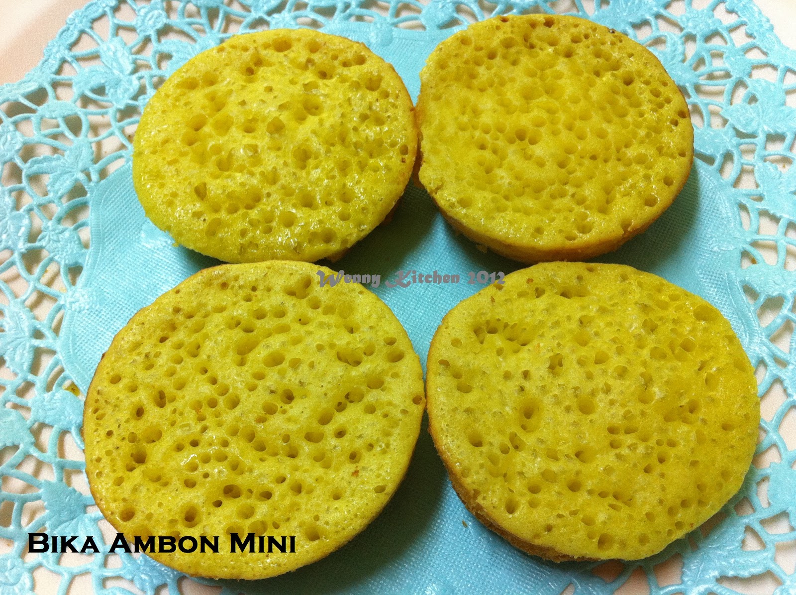 From My Kitchen: Bika Ambon Mini