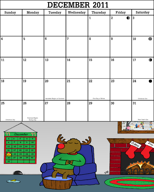 The Minestrone Blog: December Calendar 2011