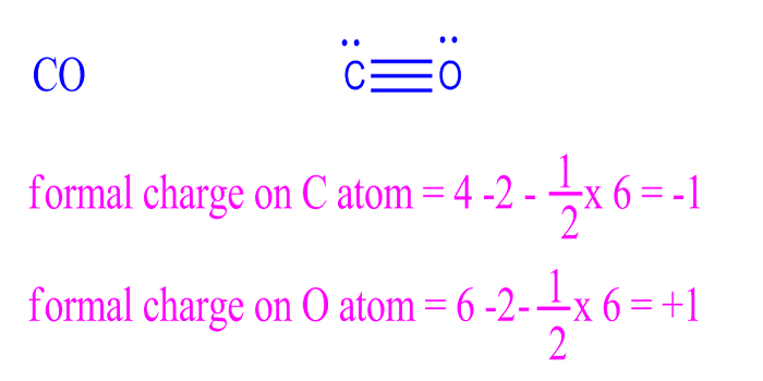 Co Lewis Structure With Formal Charges