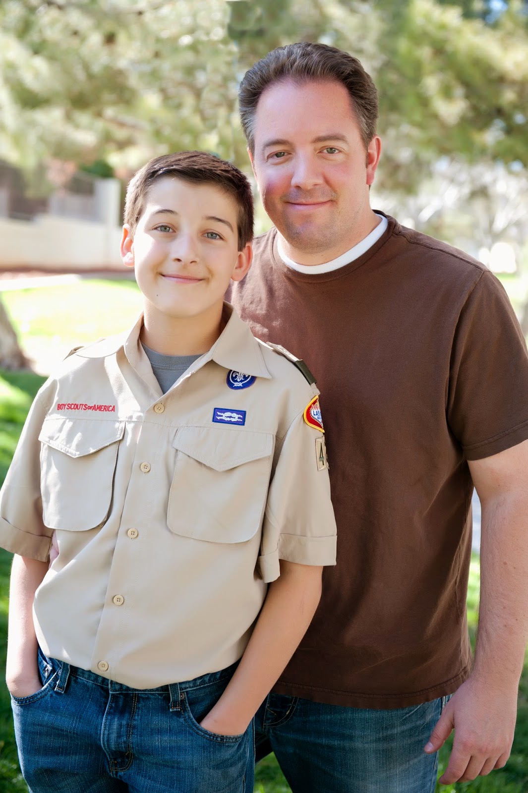 Our Life: Grant's first Boy Scout camp