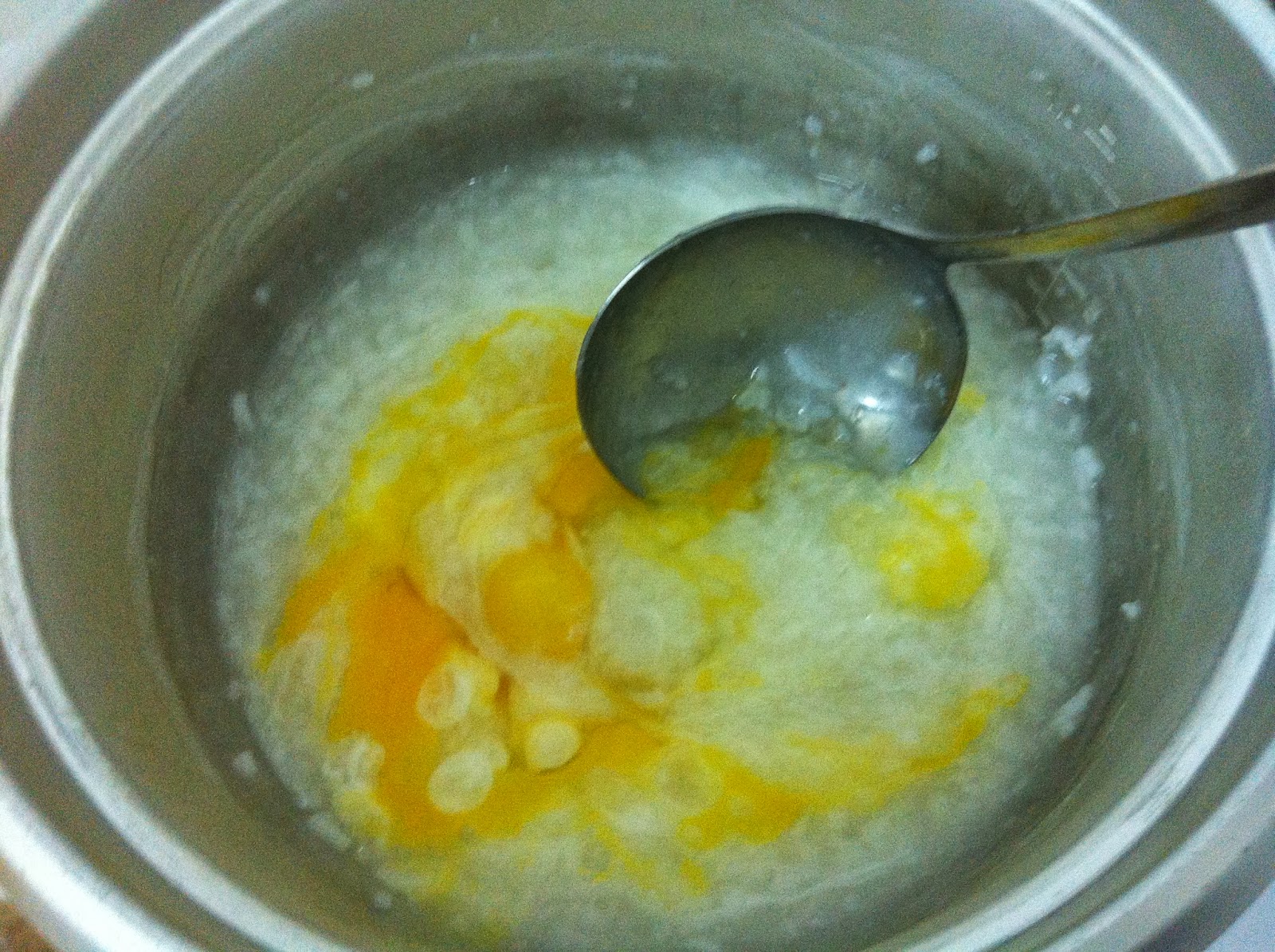Egg-Drop Porridge with Seaweed for a Single Person Serving (Rice Cooker ...