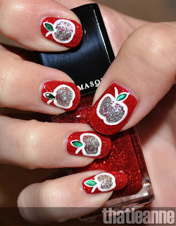 thatleanne: Illamasqua Jeweled Apple Nails feat Throb, Untold and Harsh