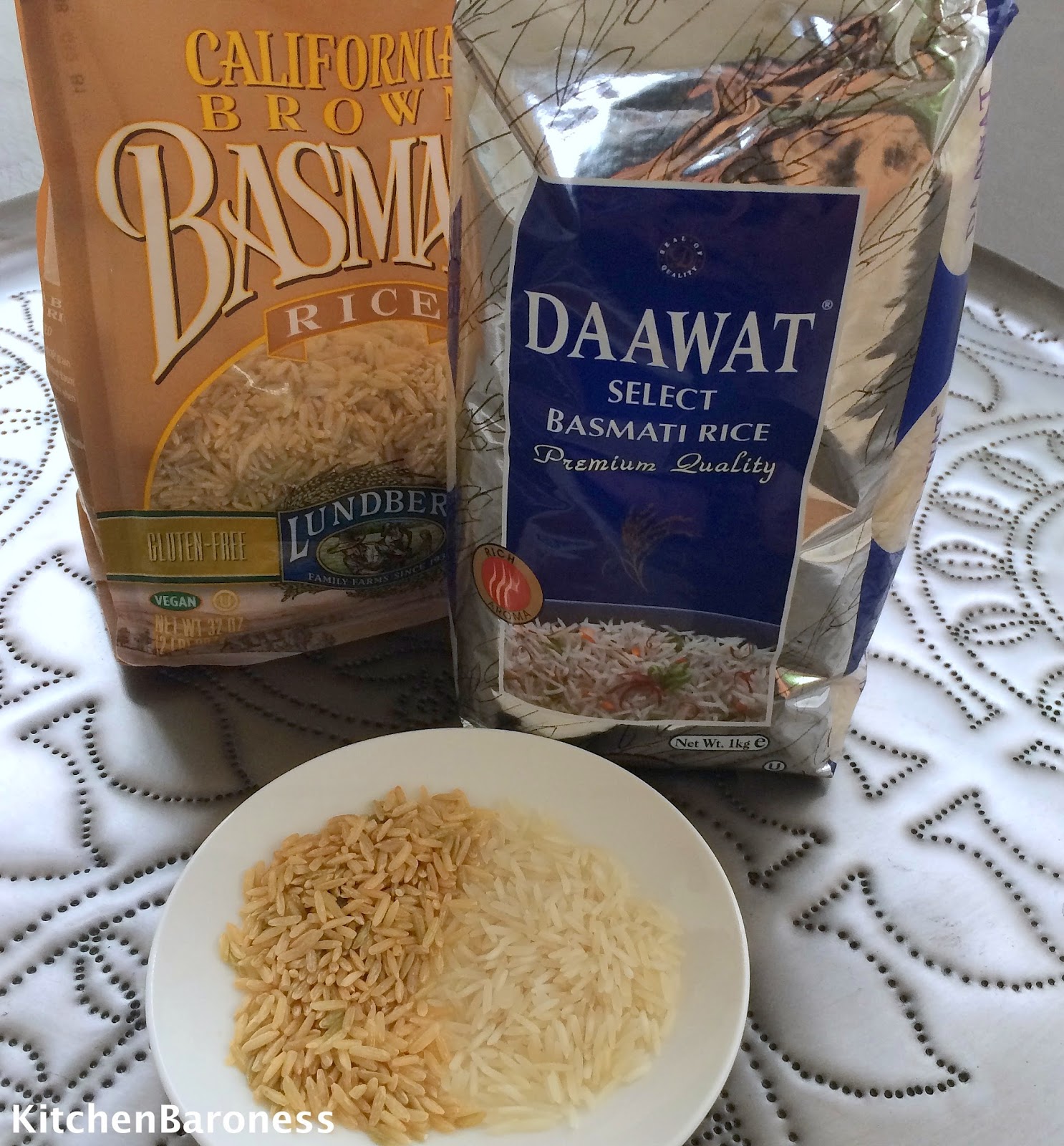 KitchenBaroness: Lightly Flavoured Basmati Rice