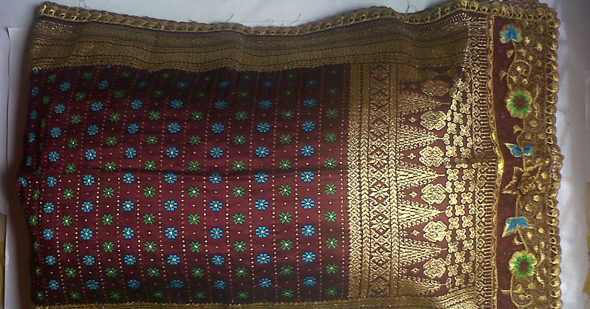 Songket Palembang Cek Na: Jual Songket Palembang Motif Bunga Inten