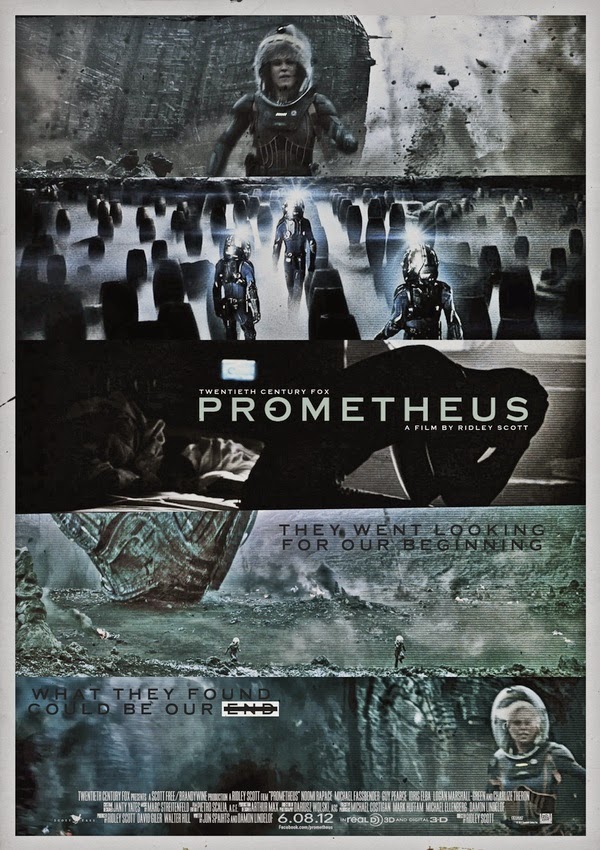 PROMETHEUS (2012) - POSTERS - PIPOCA 3D