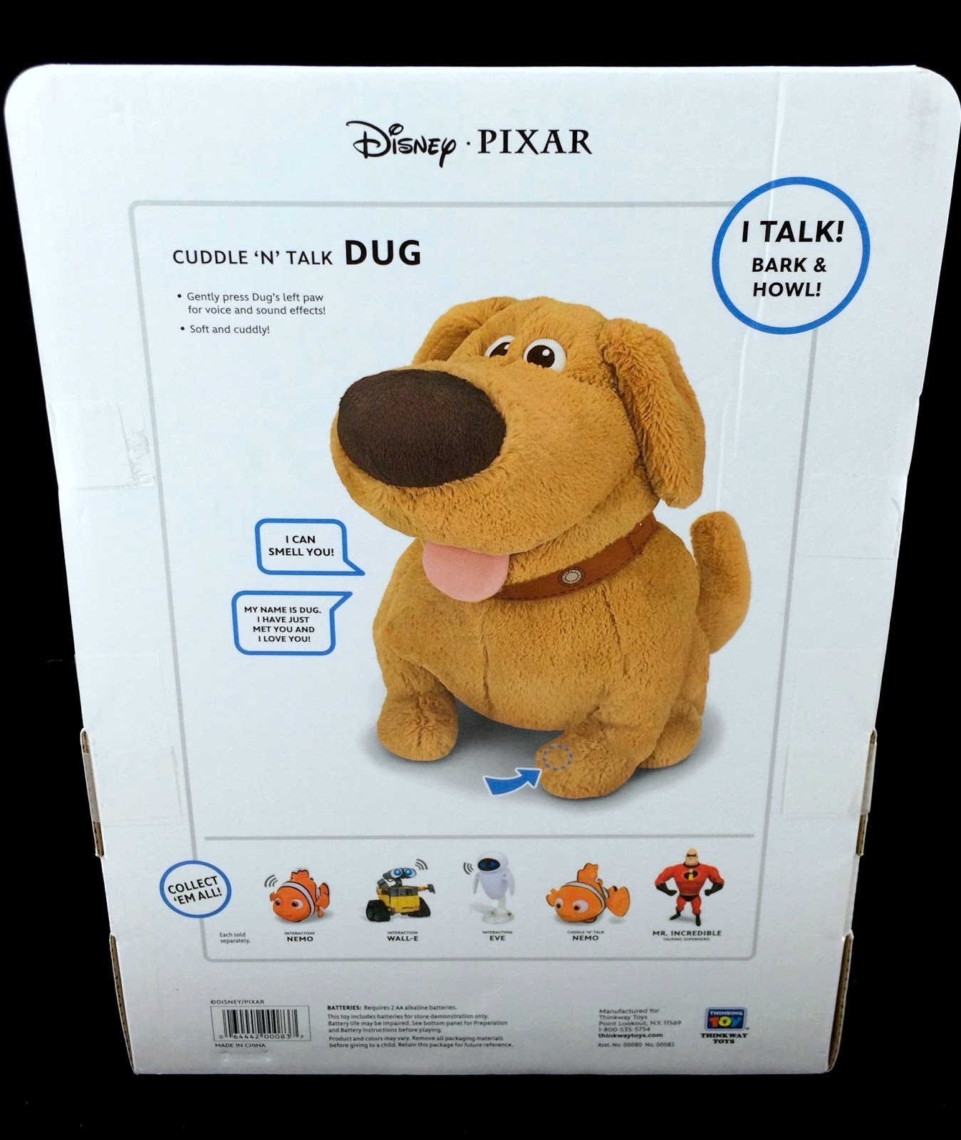 Dan the Pixar Fan: Up: Cuddle 'N' Talk Dug