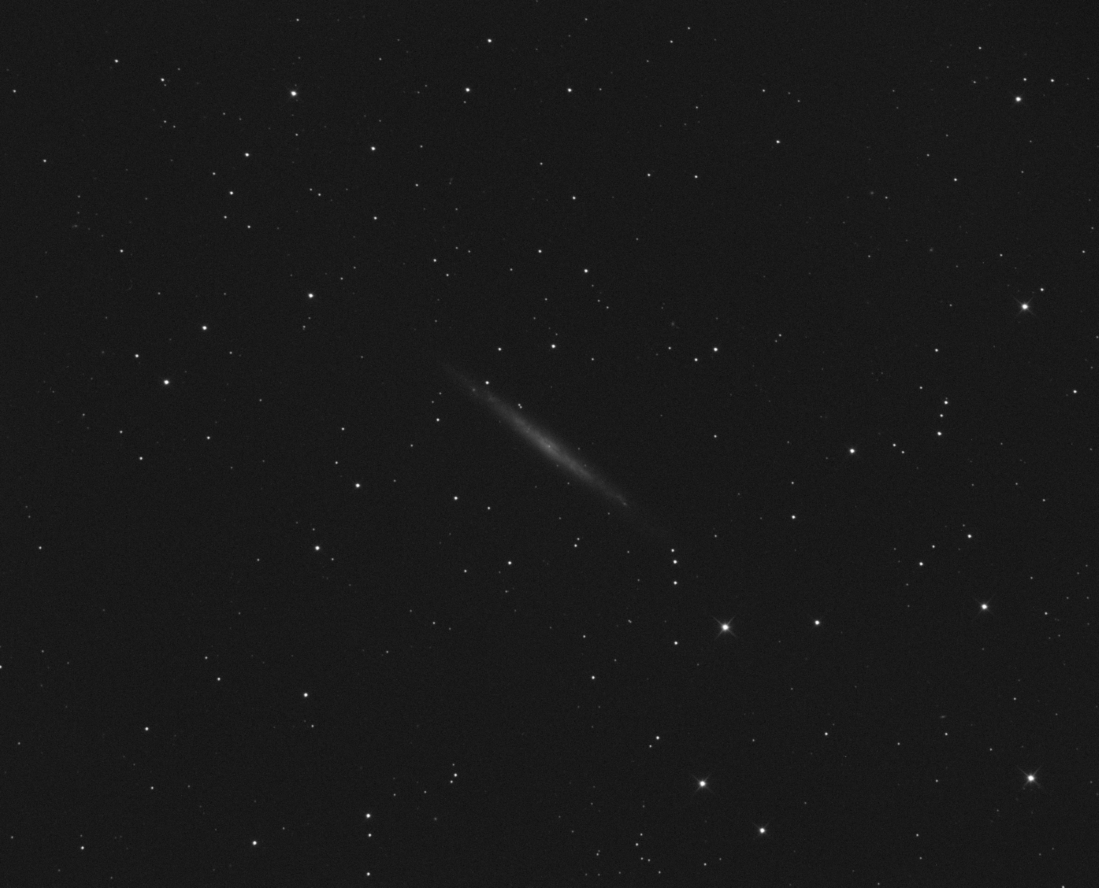 Astronomia Amatorska: NGC 4244 - Srebrna igła na niebie