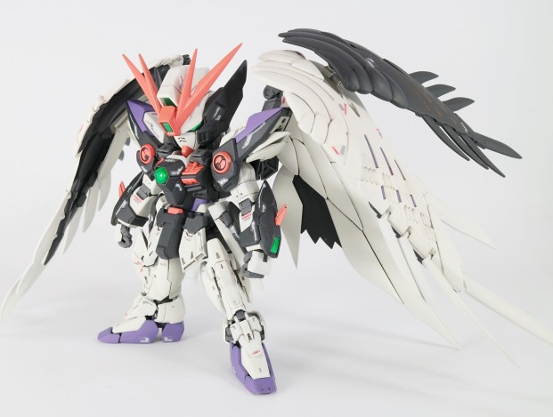 Custom Build: RG x SD Wing Gundam Zero Custom EW