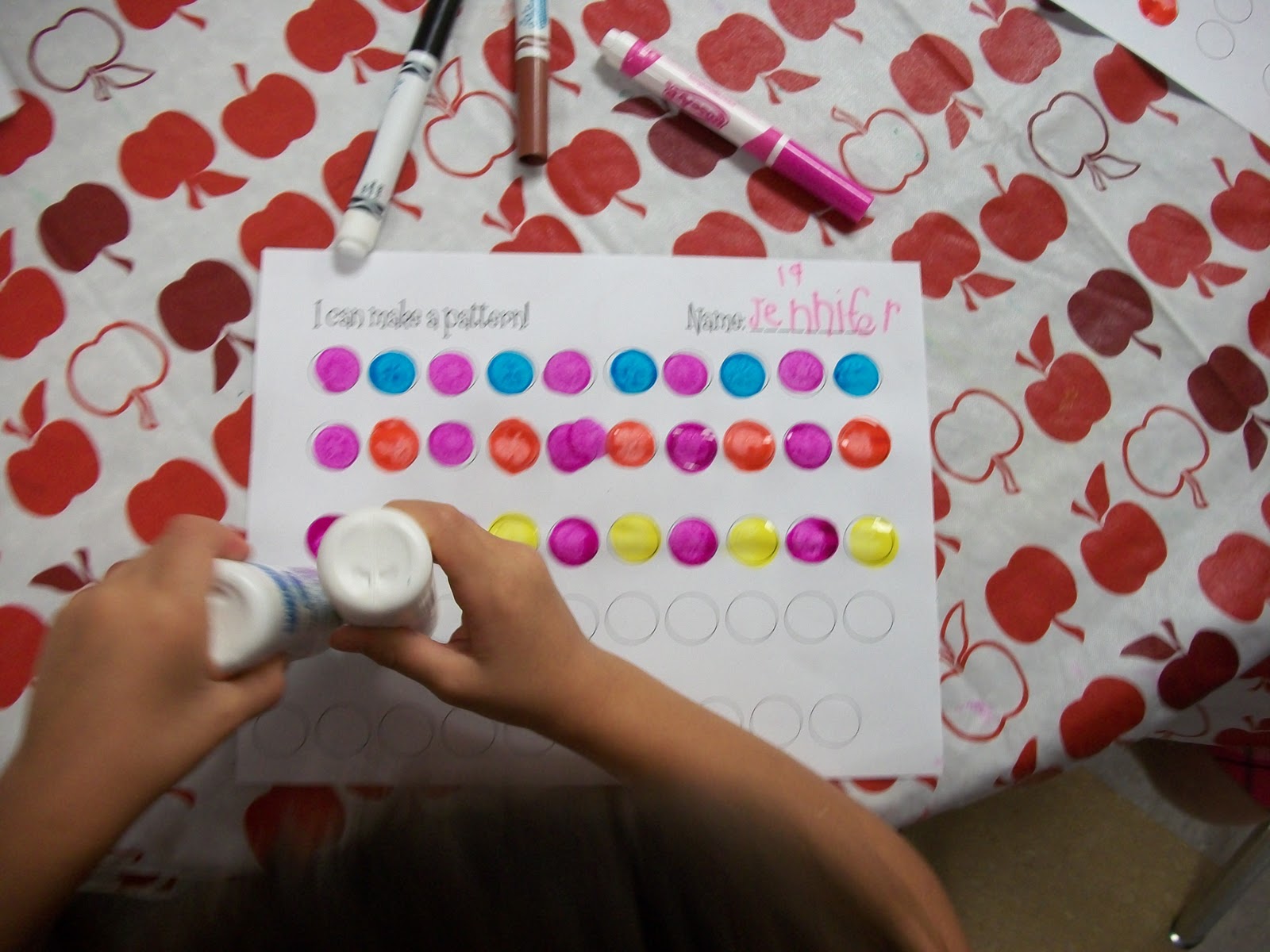 Keeping Up with the Kindergartners: Patterning in Guided Math Groups