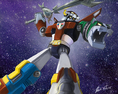 Joshua Otero: Final 80's and 90's cartoon Fan art! VOLTRON!