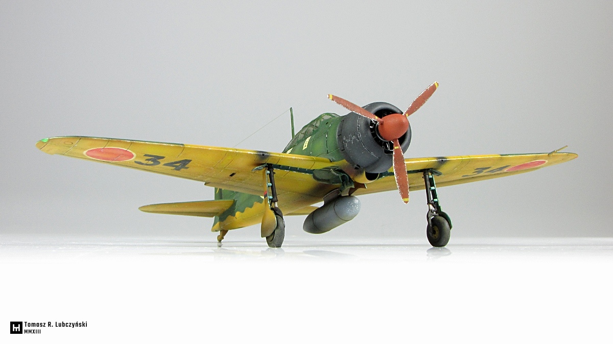 Modelowisko: Mitsubishi A6M2 Model 21