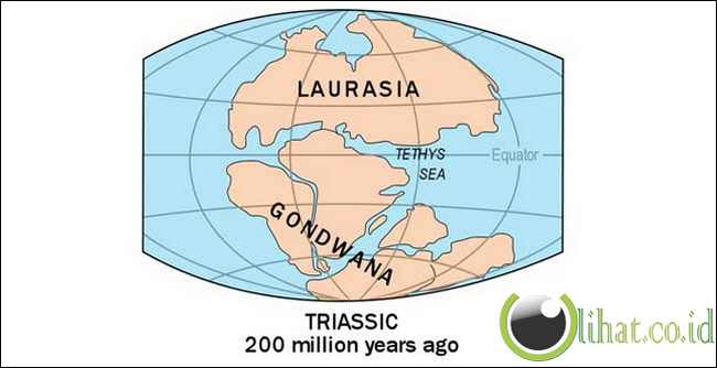 5 Super Benua Masa Lalu yg membentuk Menjadi Benua Modern - Mata ...