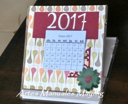 MayMig Artes Manuales: Almanaque con reciclaje.