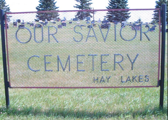 Ancestral Breezes: Our Savior Cemetery, Hay Lakes, Alberta, Canada