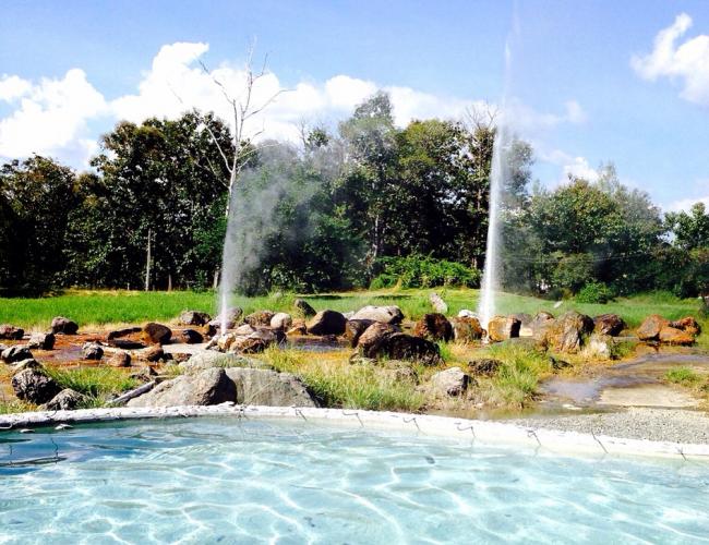 ของโบราณ: Gallery:Sankampaeng-Hotsprings: Thailand: บ่อน้ำพุร้อนสันกำแพง