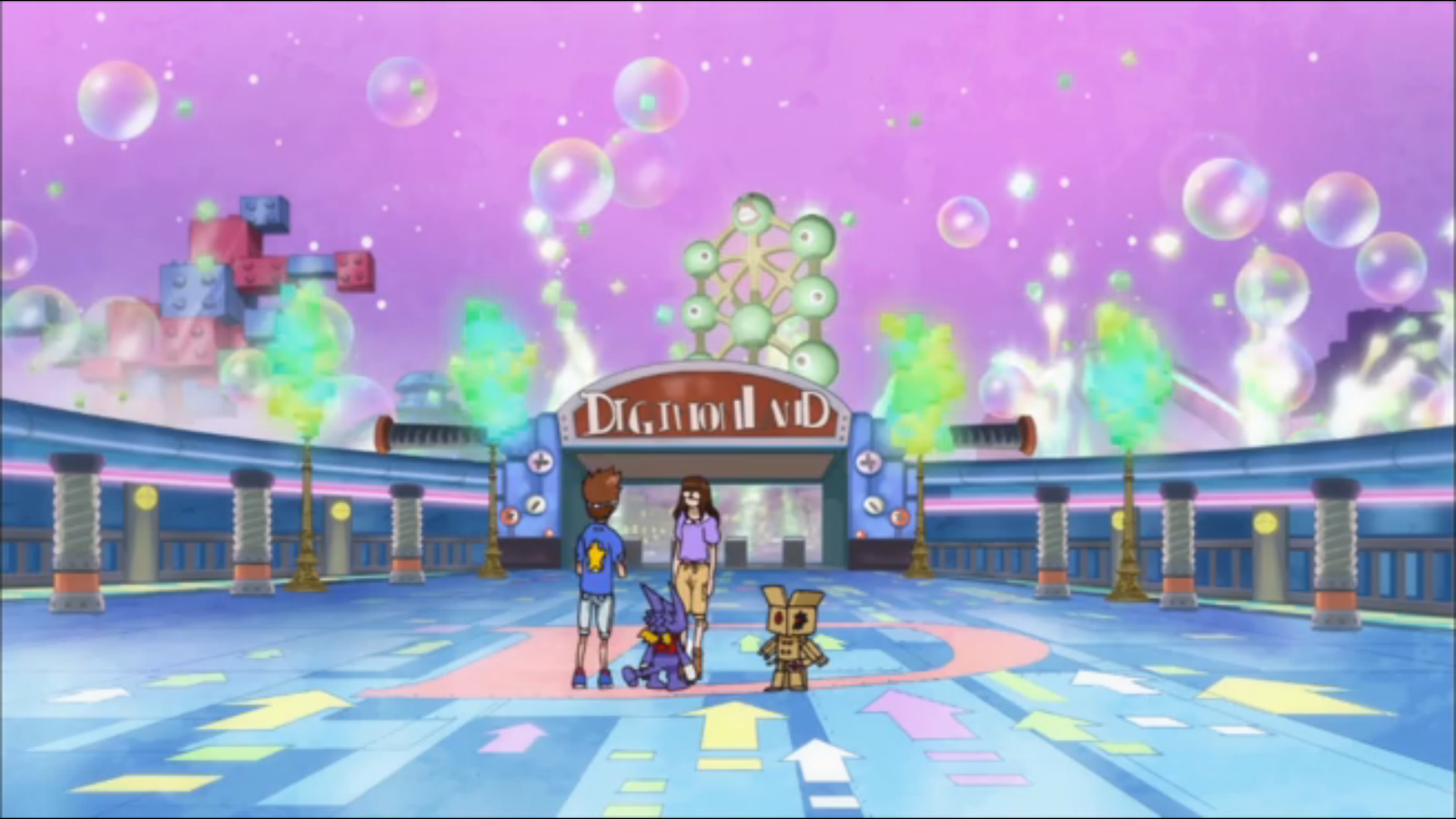 Digimon:SR: Xros Wars Episode 75: The Theme Park of Dreams, DigimonLand!