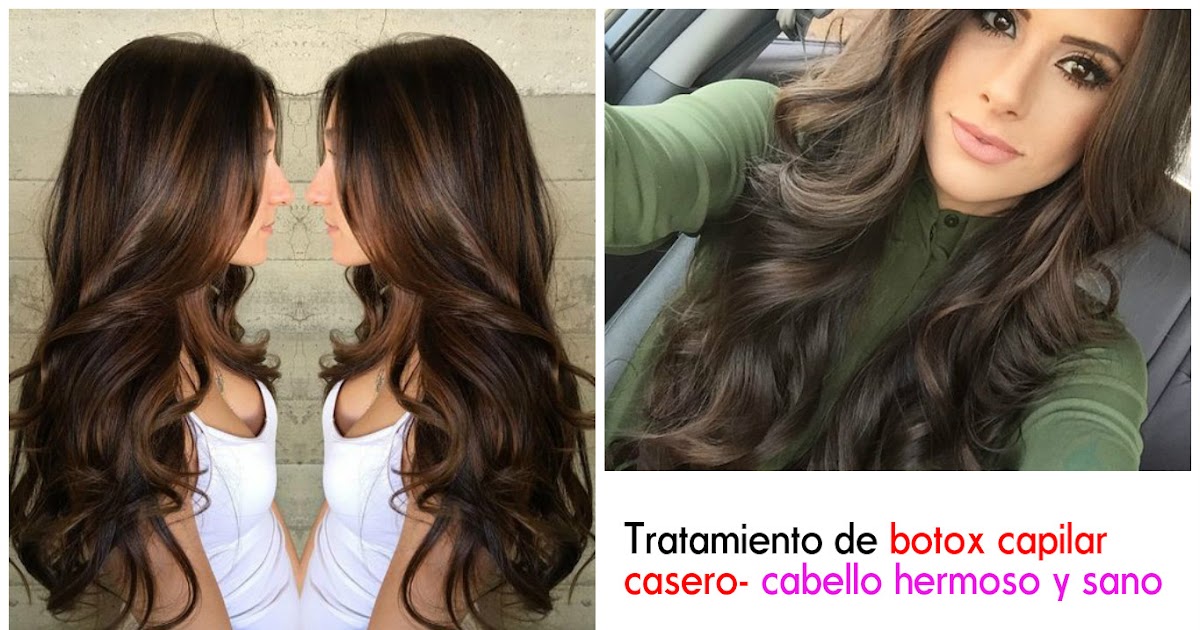 Como hacer botox capilar casero para conseguir un cabello hermoso ...