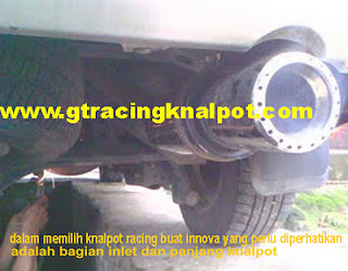 MODIFIKASI KNALPOT RACING: Modifikasi knalpot toyota innova bensin