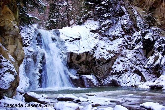 Cascada Pruncea Casoca iarna Buzau - Buzău, orasul sufletului meu