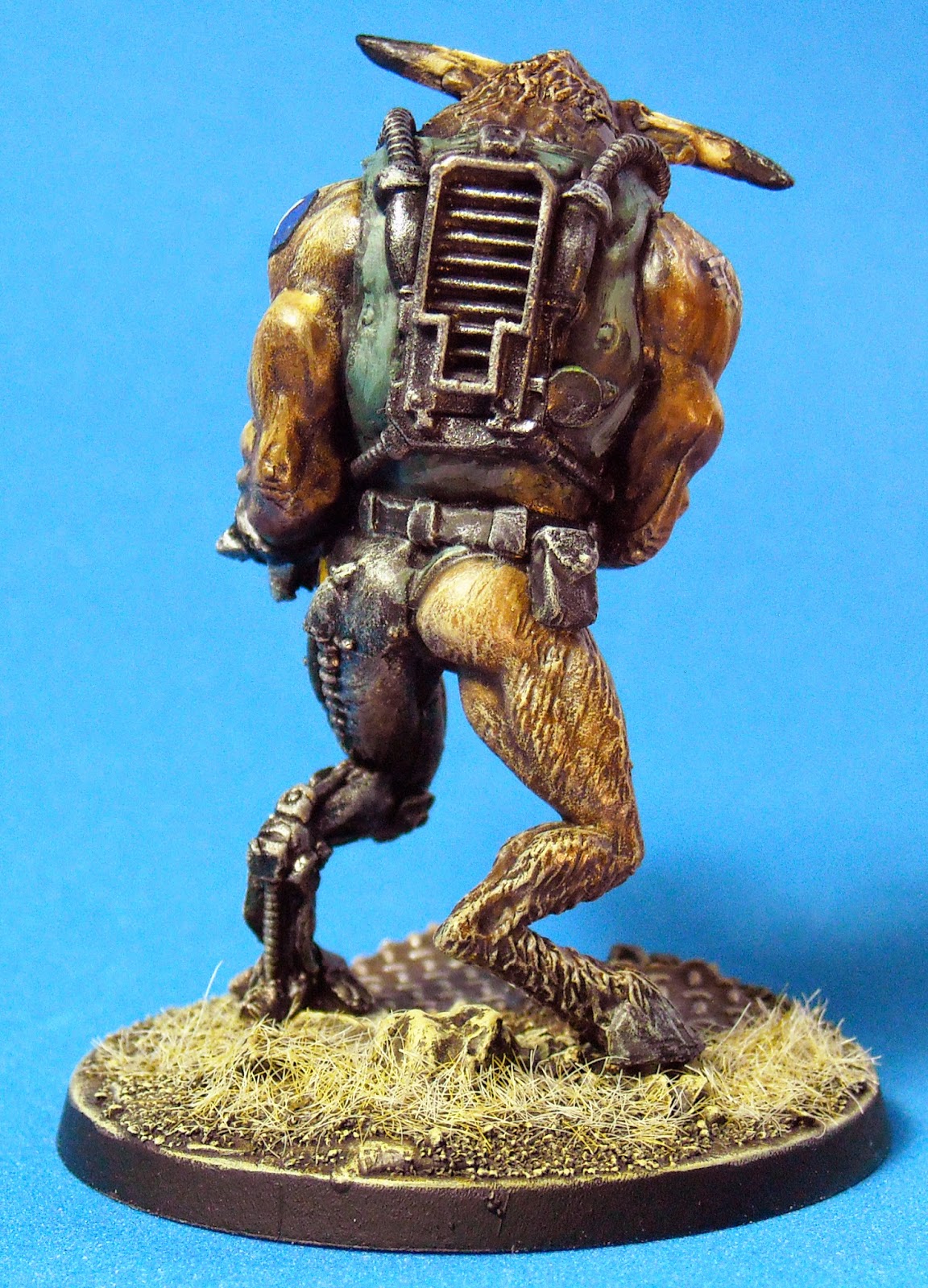 Roebeast's Magical House of Sunshine: Painting an Imperial Guard Minotaur.