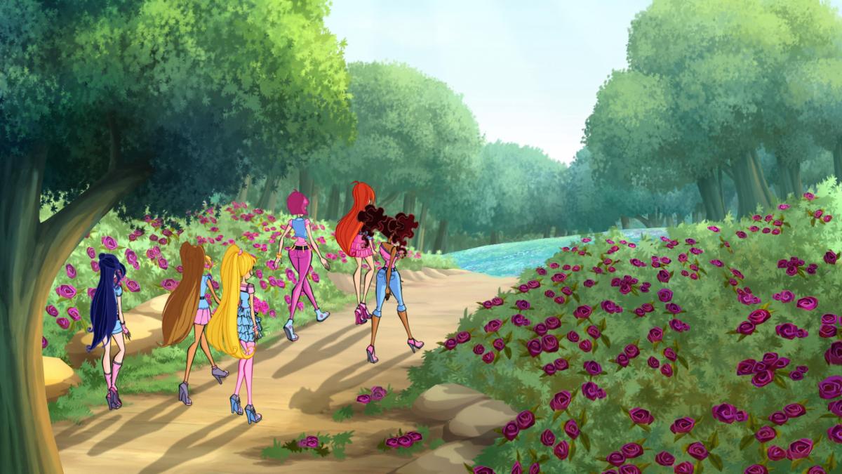 ¡Picnic en la habitación bajo el árbol con las Winx! - Winx Club All