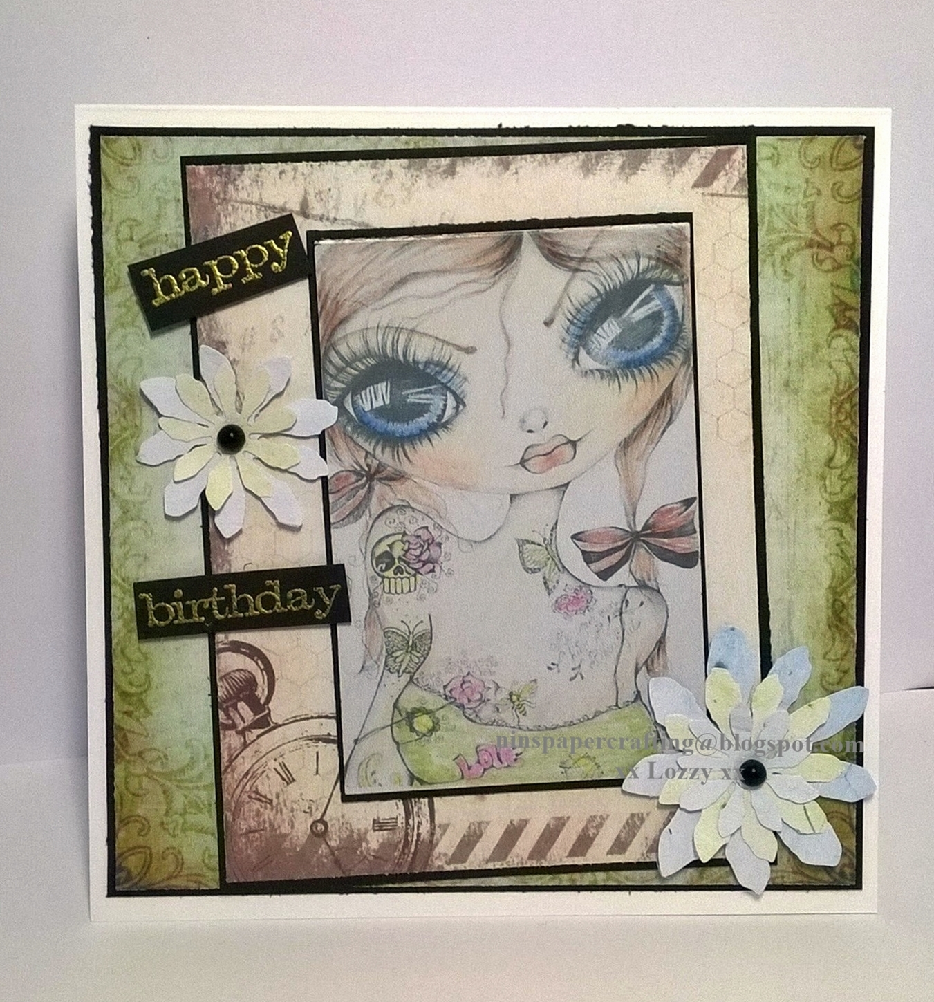 Nins Handmade Cards: A Bit More Time To Craft EXTRA Challenge ...