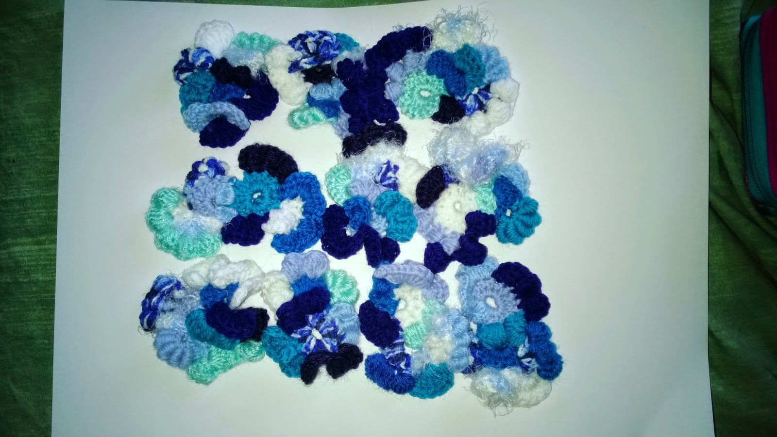 Dony's Creations: I miei primi 10 scrumble _ tecnica Uncinetto Freeform