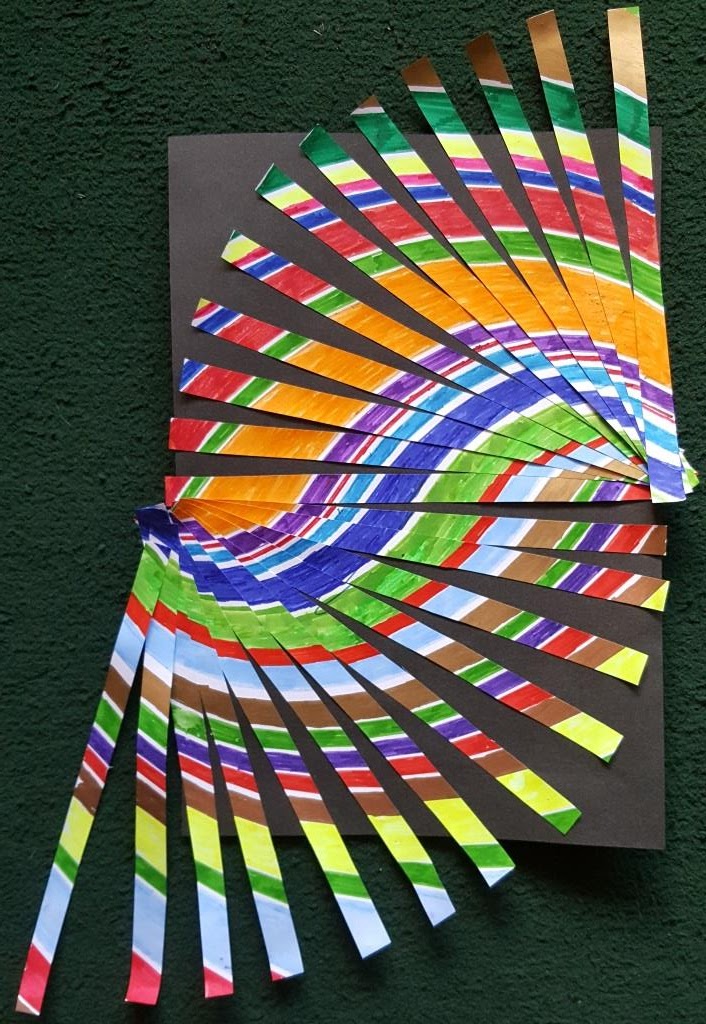 Every Bed of Roses: Line and Movement Art {Virtual Fridge}