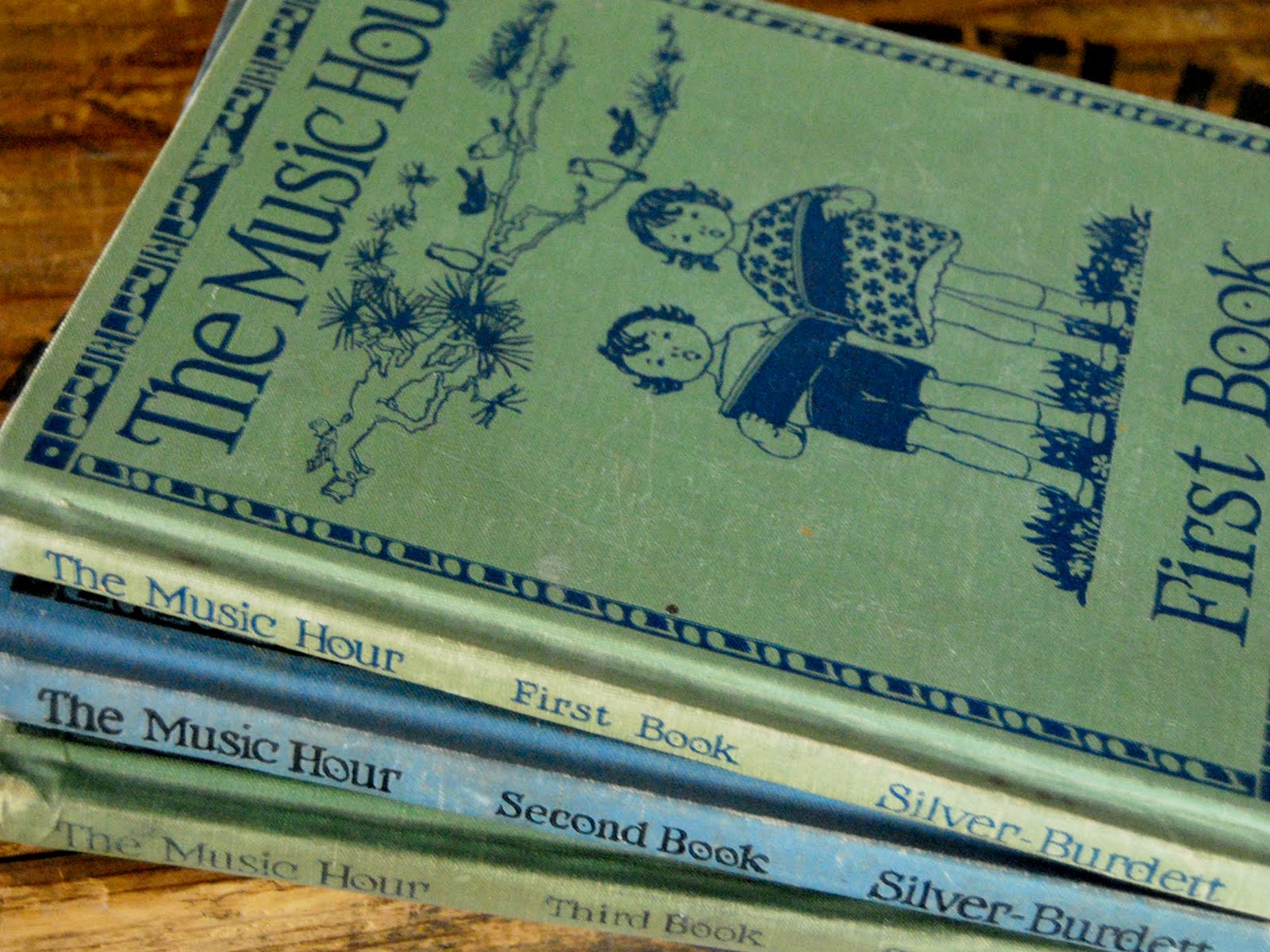 The Copycat Collector: COLLECTION #2: Vintage School Music Books