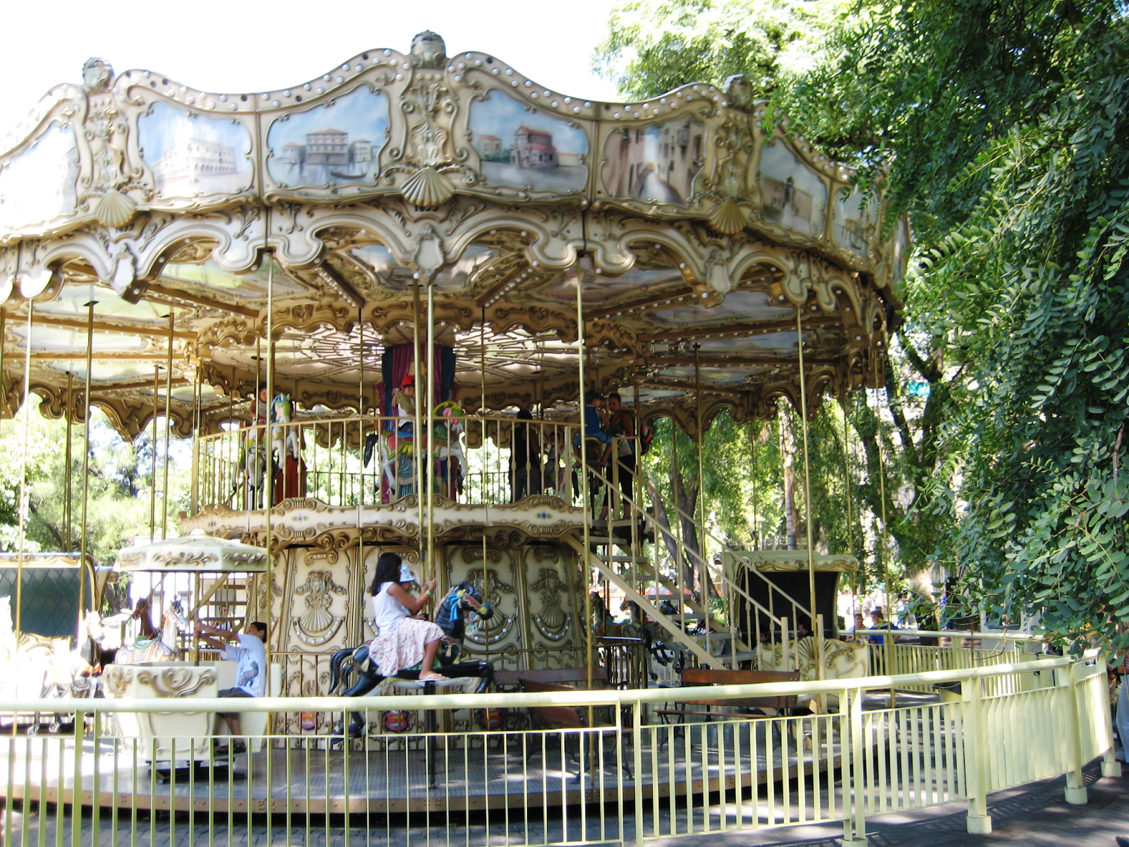 Krautland News: Antique merry-go-round [image]