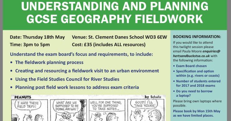 Fieldwork CPD course