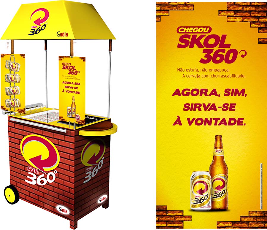 NewStyle e Skol 360° promovem ‘churrascabilidade’ no PDV ~ PDV Ativo
