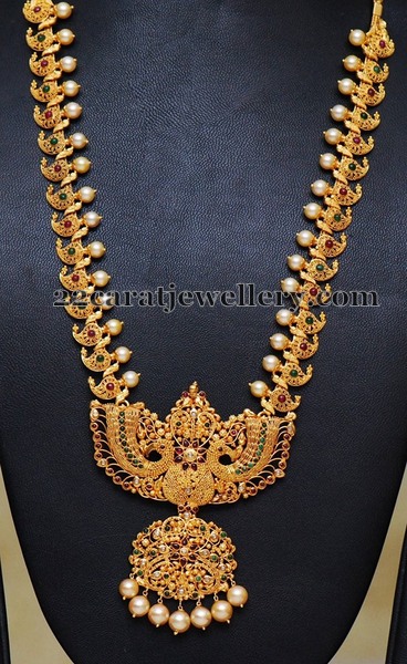 Light Weight Mango Mala - Jewellery Designs