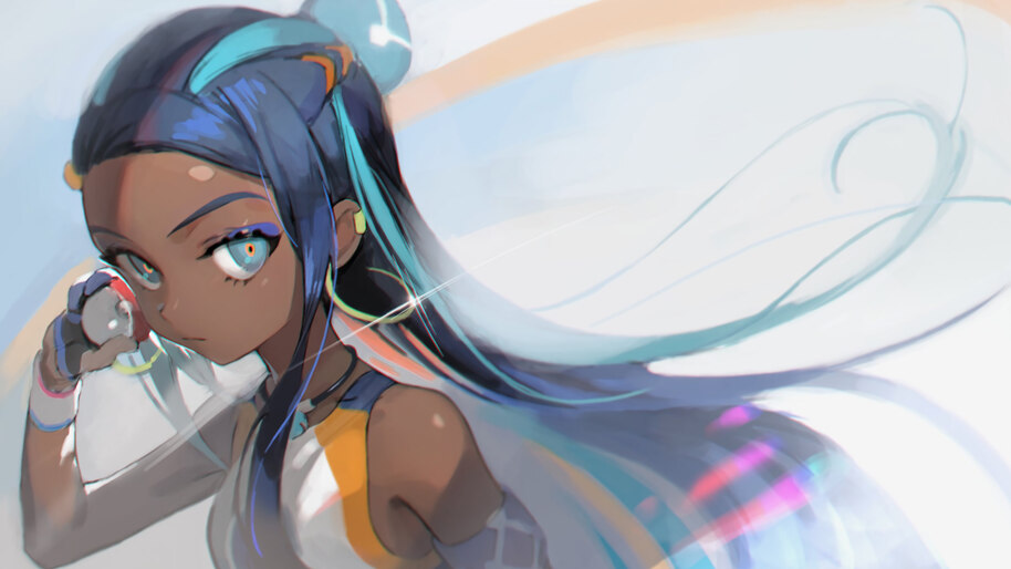 Nessa, Pokemon Sword and Shield, Gym Leader, 4K, #3.1361 Wallpaper PC ...