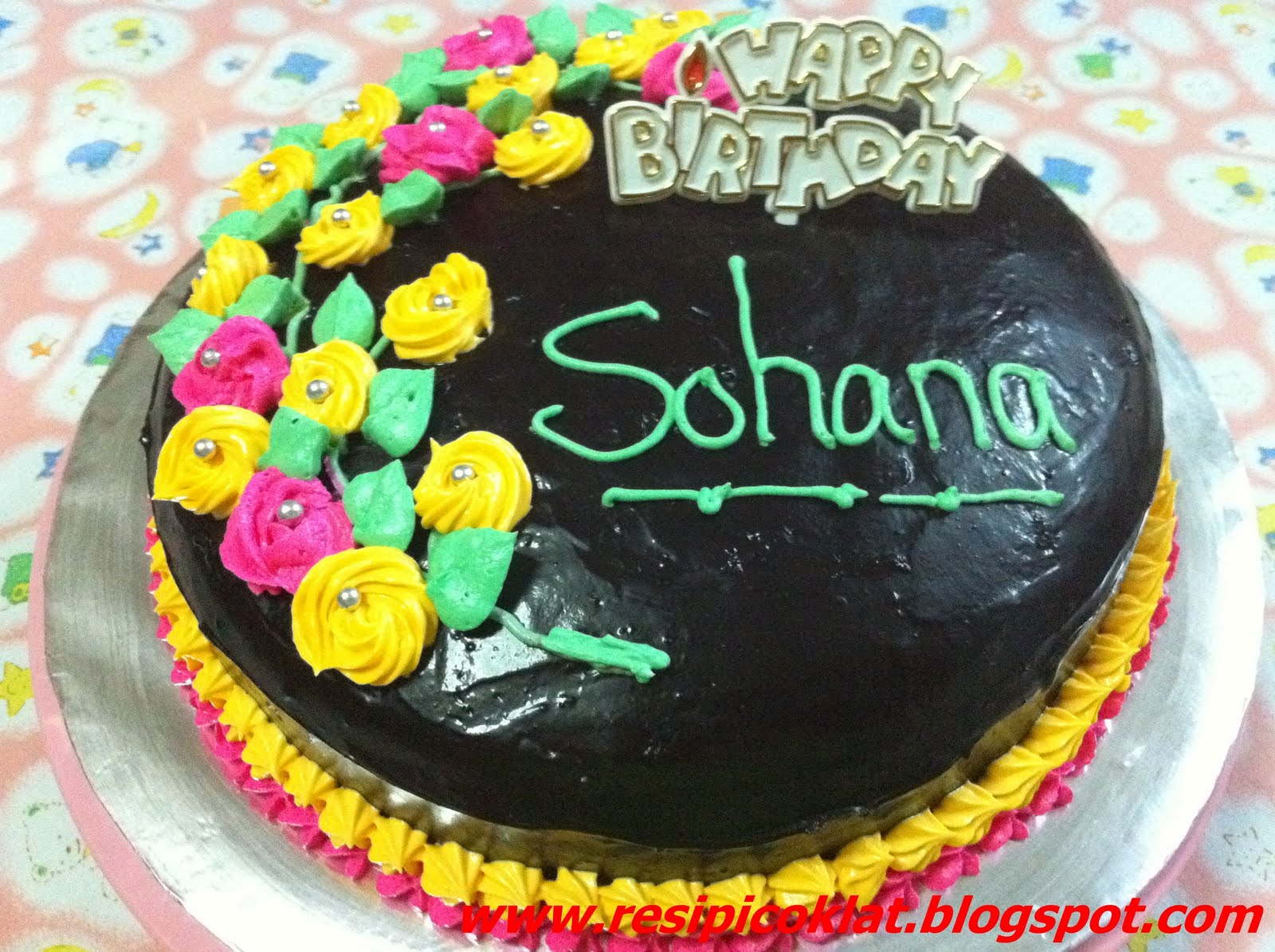 Resipi Coklat::......: BIRTHDAY CAKE- KEK COKLAT