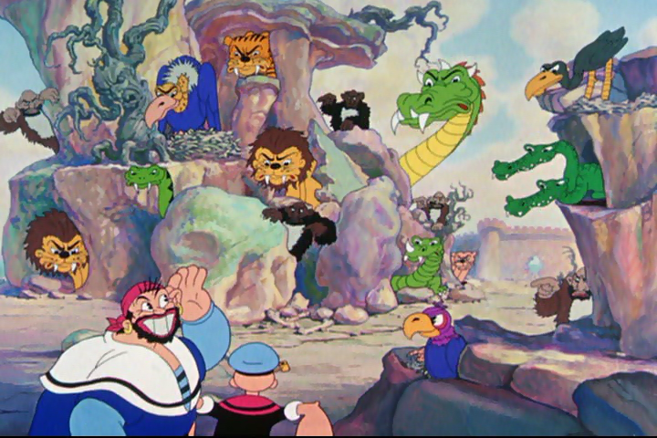 Sinbad The Sailor Cartoon Popeye