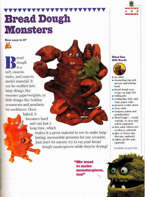 Mixed-Up Monster Club: Bread Dough Monsters From "The Muppets Big Book ...