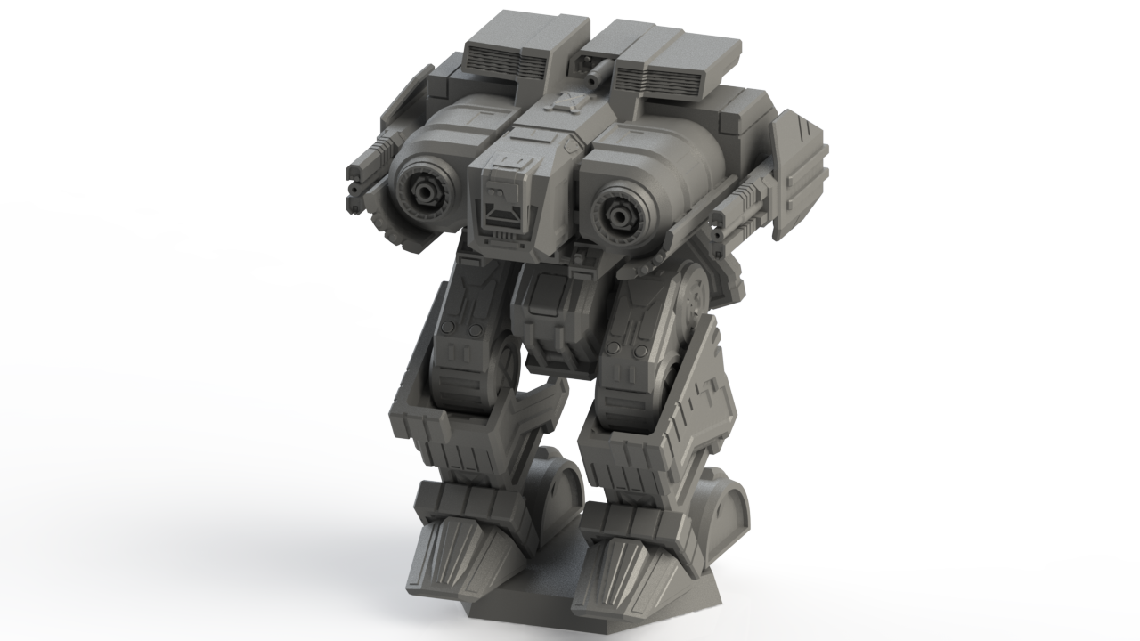Ovion's Battletech 3D Printable Models
