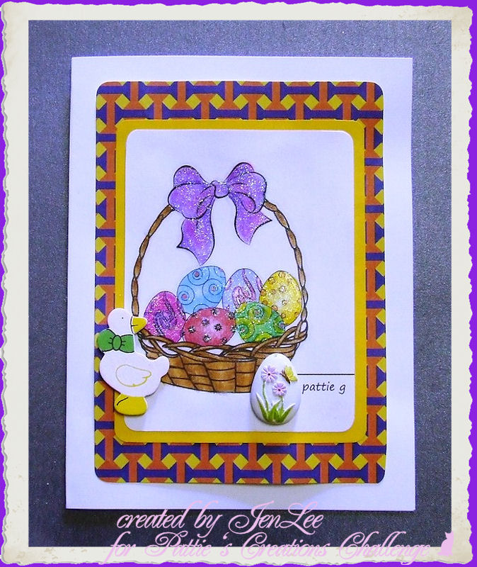 Pattie's Creations Design Challenge: Easter OR Spring Theme - Challenge #19