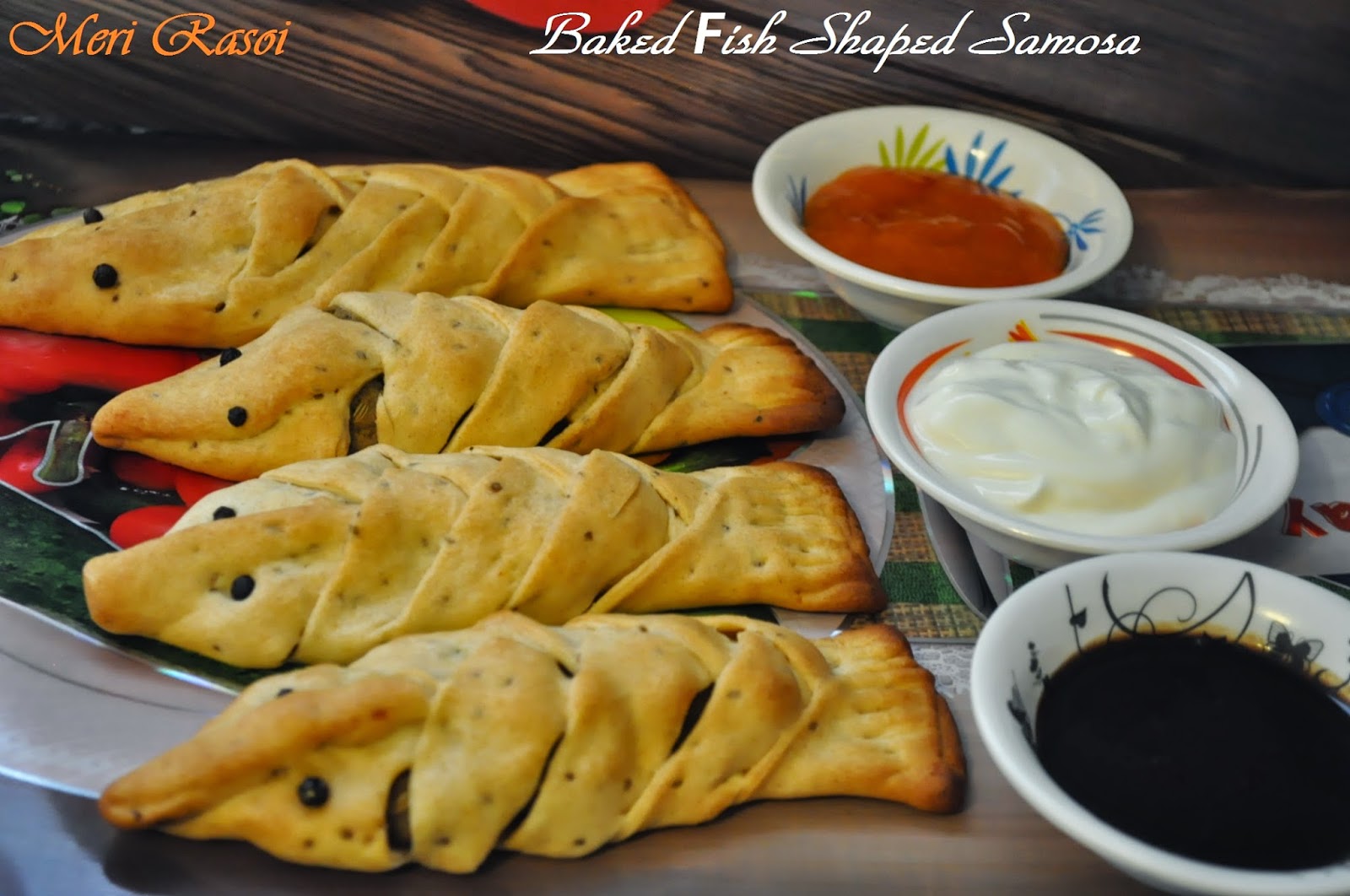Meri Rasoi - By Saumya Mishra: Baked Fish Shaped Samosa