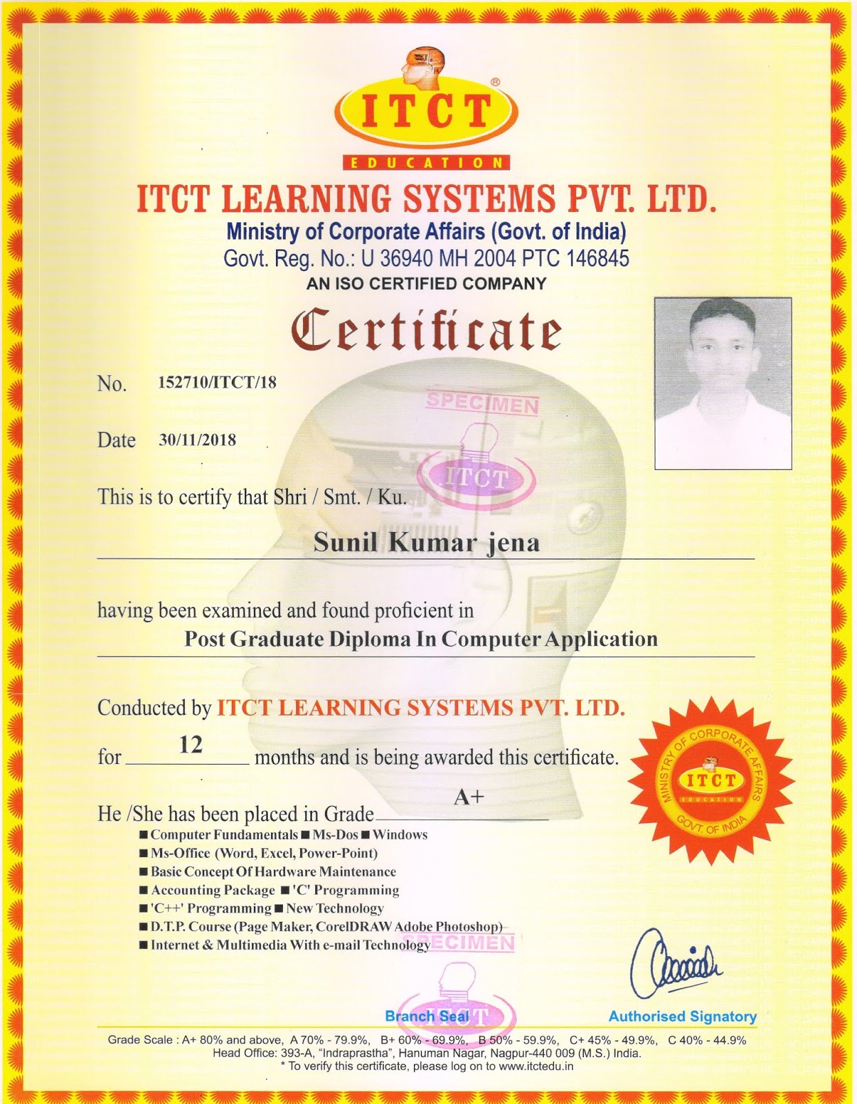 ITCT Education: ITCT Computer Education Franchise | Franchise Business ...