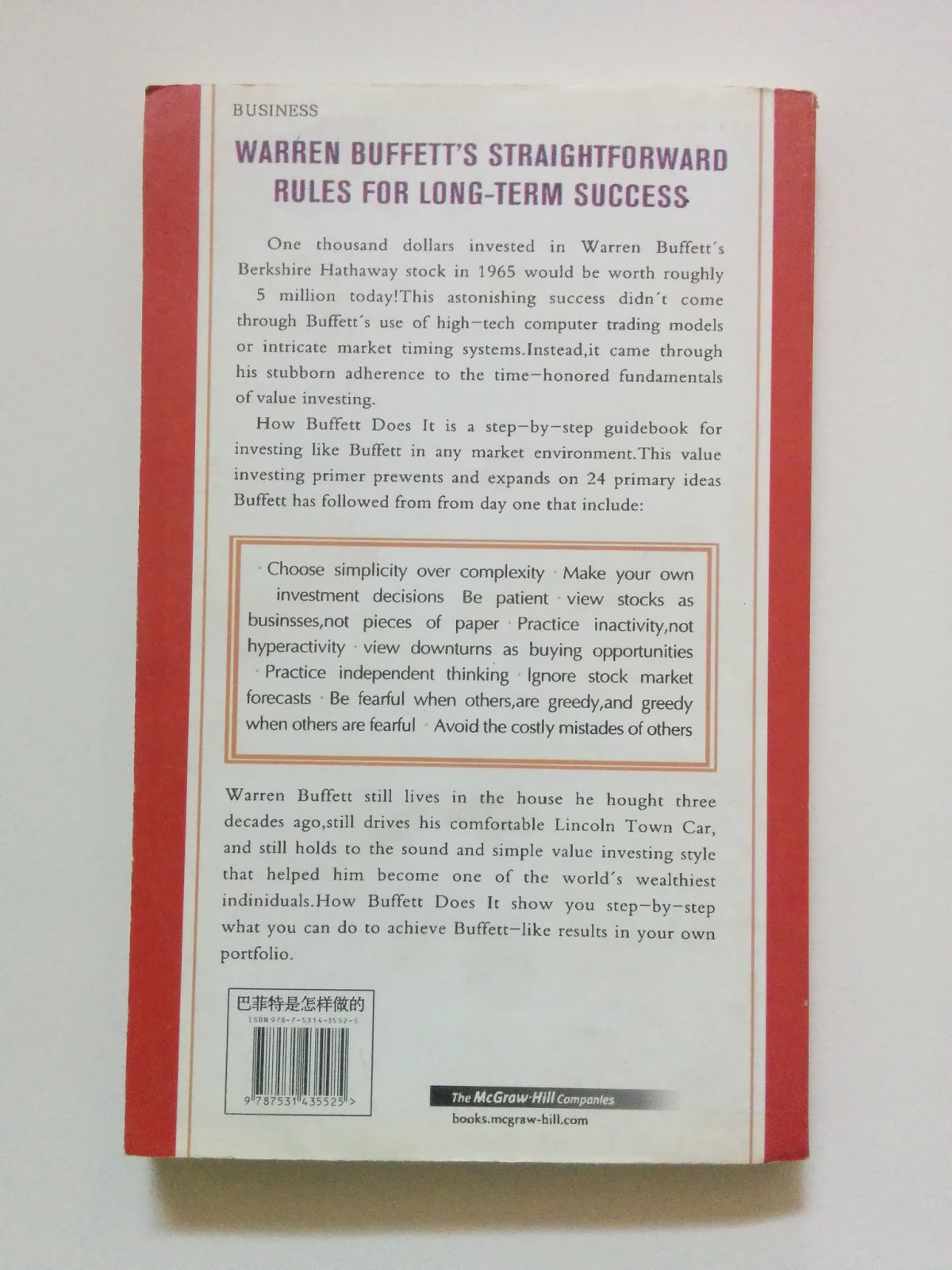 How Buffett Does It (James Pardoe) | Aksiku Toko Buku Bekas Online