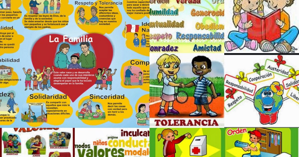 Como se hace un glog: Los valores humanos.