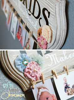 My Simple Obsession: Family Spotlight Photo Display Tutorial