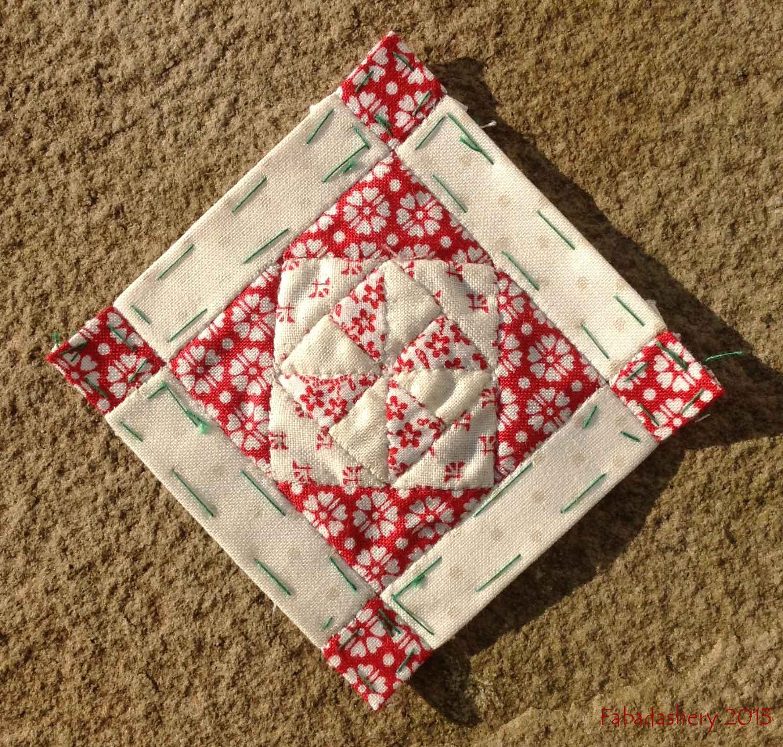 Fabadashery: Nearly Insane Quilt - Block 72