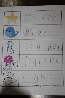 Learning With My Boys: Oceans Day 1 -Earth's Oceans