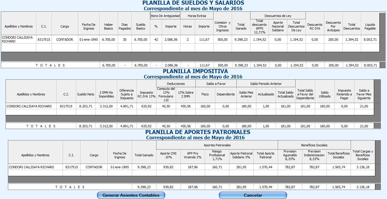 CALCULADORA CONTABLE V3.0 ~ Conta-Dux
