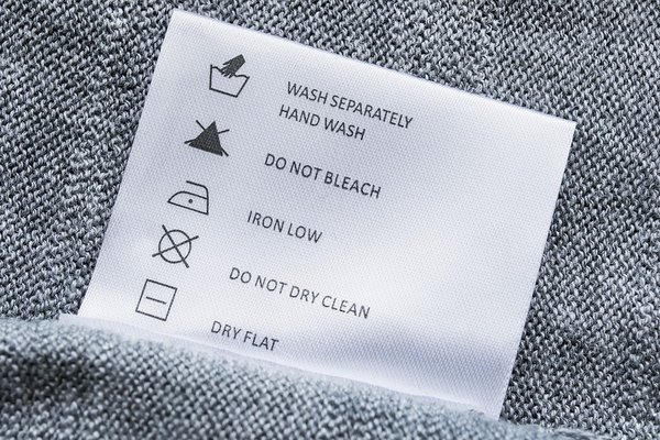 Washing Tag - Label Clothing and asesories