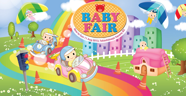 Tua Lobang: Baby Fair@Takashimaya Square B2, 24 July to 11 August 2013