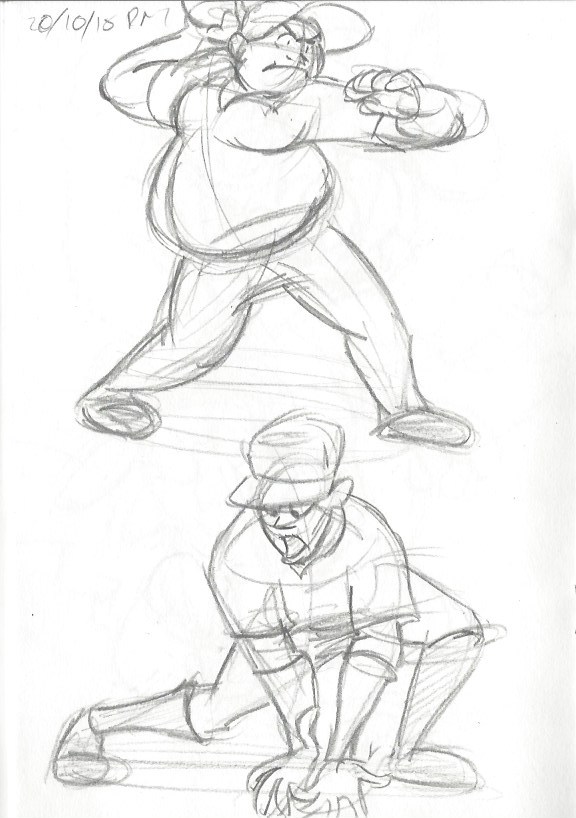 Animated Heads: Character design from Life drawing for Stephen Silver